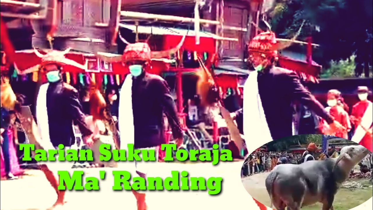 Tarian MA' RANDING || Upacara pemakaman - YouTube