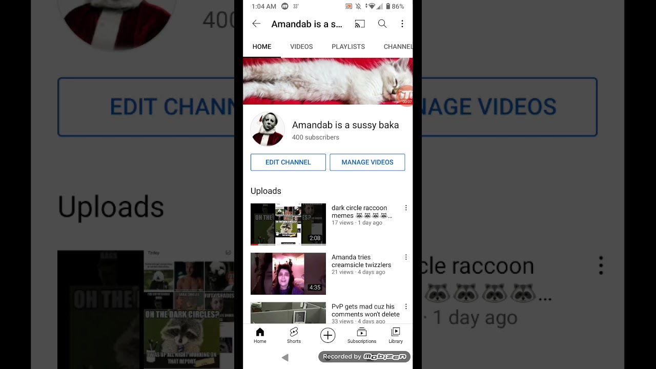 my only channels - YouTube