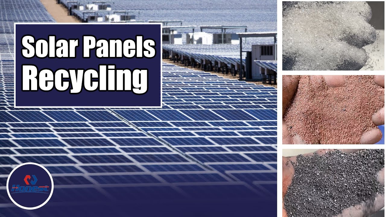 Decommissioning Solar PV Panels Recycling _ Recycling Silicon Based ...