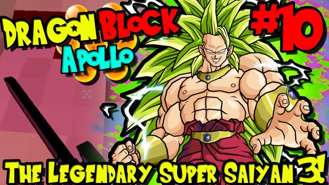 THE LEGENDARY SUPER SAIYAN 3! | Dragon Block C: Apollo (Minecraft DBZ ...
