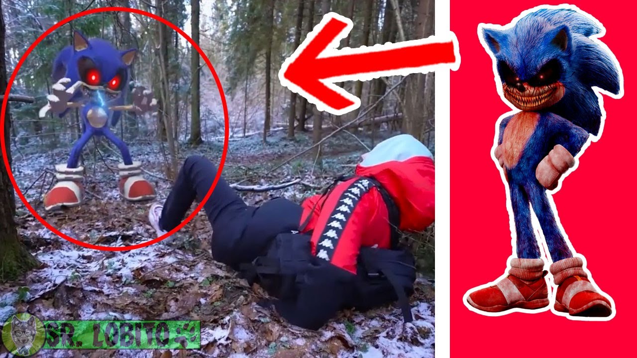 6 SONIC.EXE Captados en Camara en la Vida Real - YouTube