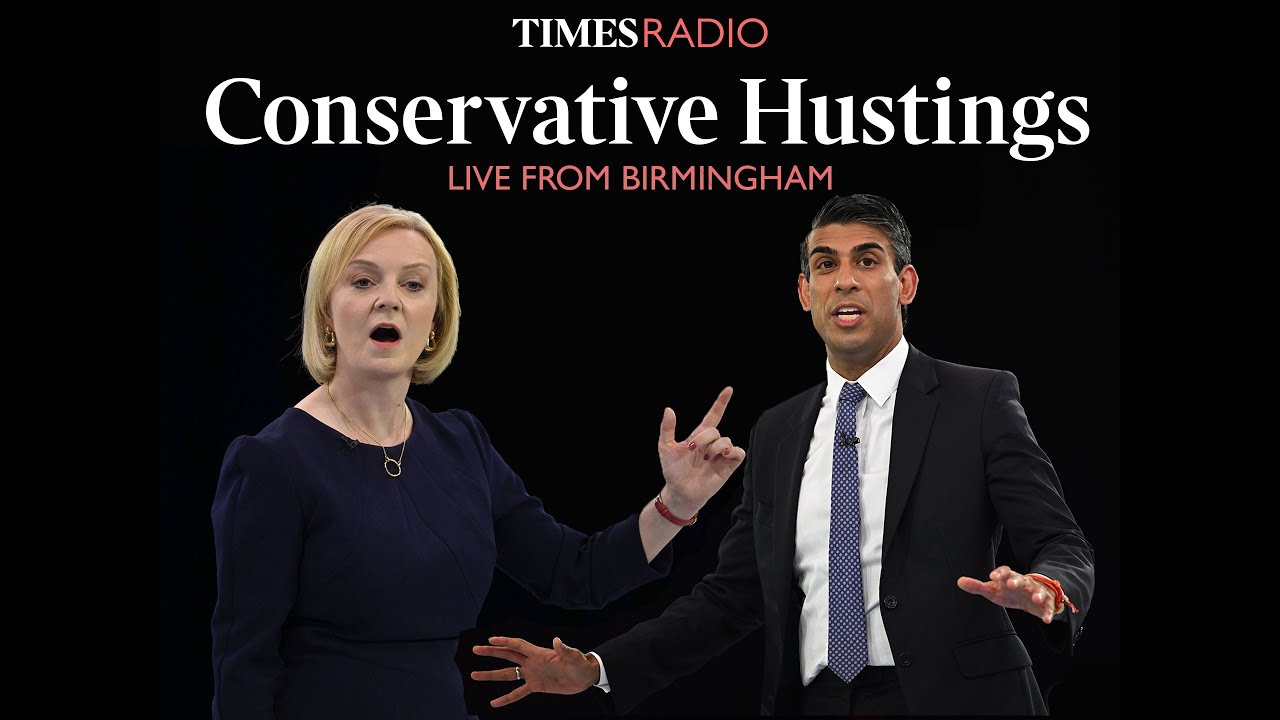 Tory leadership hustings live from Birmingham #timesradio - YouTube