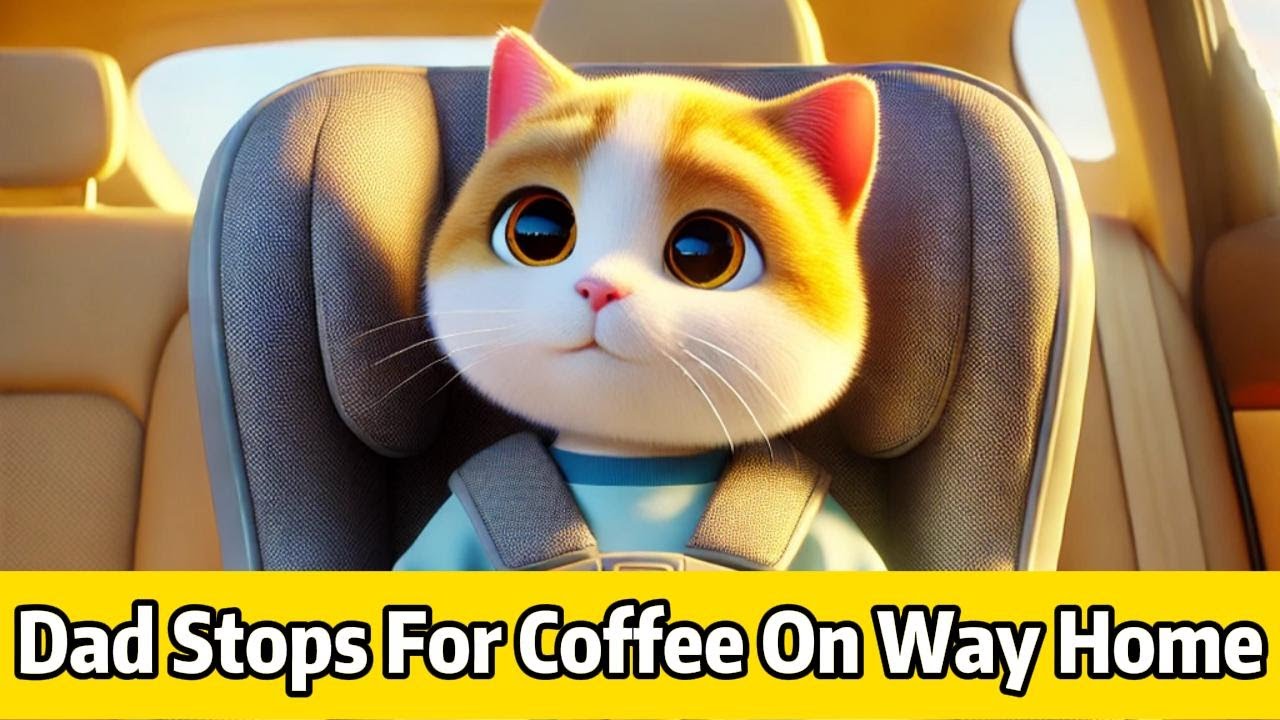 Dad Stops For Coffee On Way Home #memes #cartoon #cat #kitten #meme ...