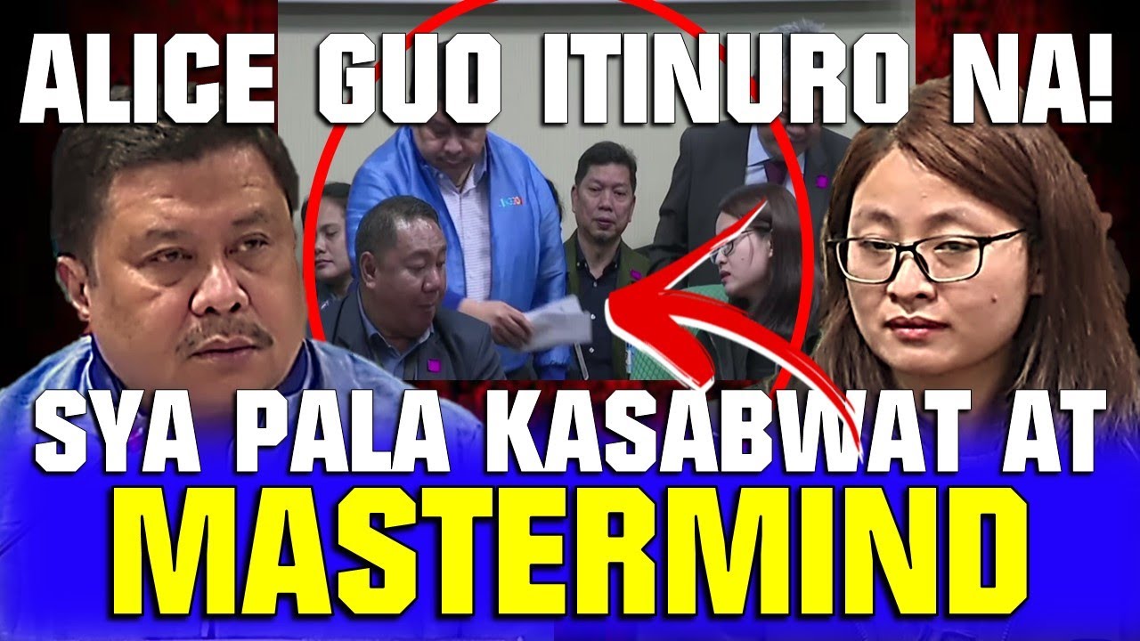 🔴HALA! ISINIWALAT NA NI ALICE GUO MASTERMIND AT KASABWAT SA PAGTAKAS ...