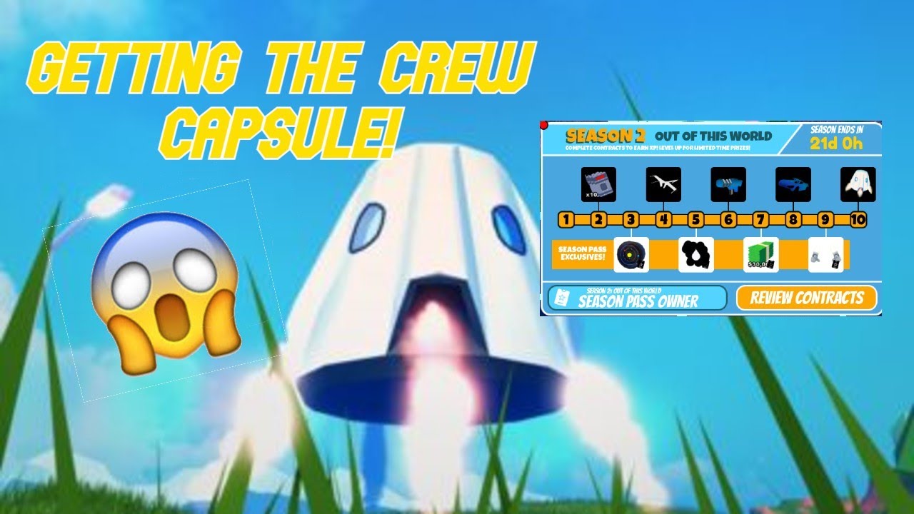 GETTING THE SEASON 2 FINAL REWARD: THE CREW CAPSULE (Roblox Jailbreak) - YouTube