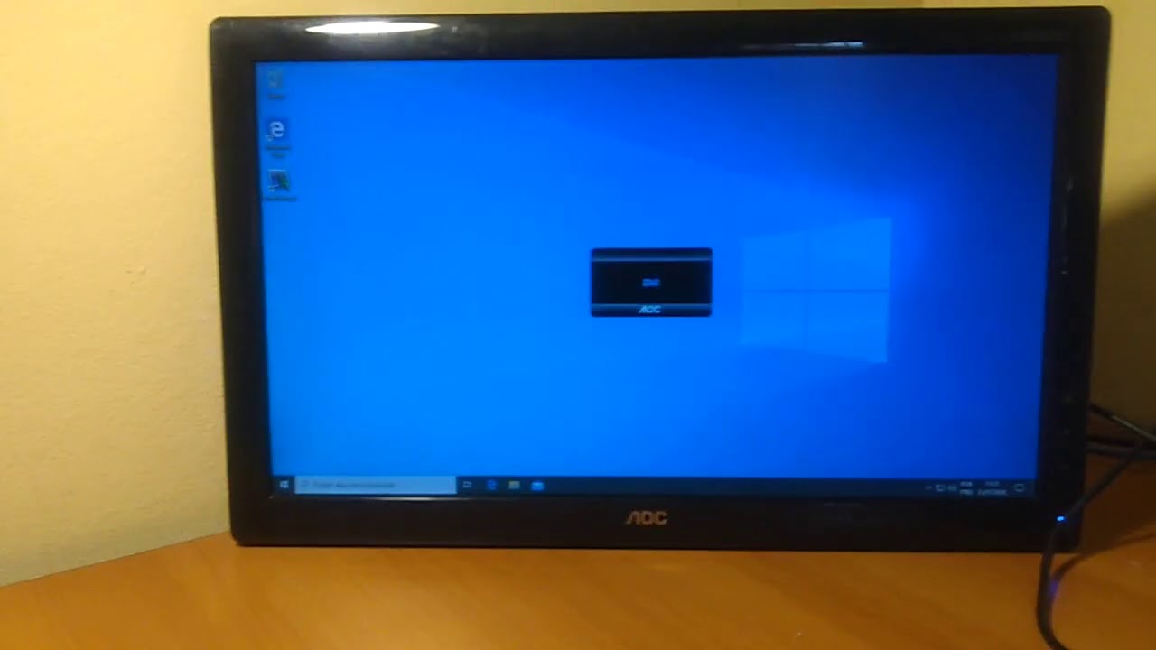 Monitor AOC 20" 2036Va - YouTube