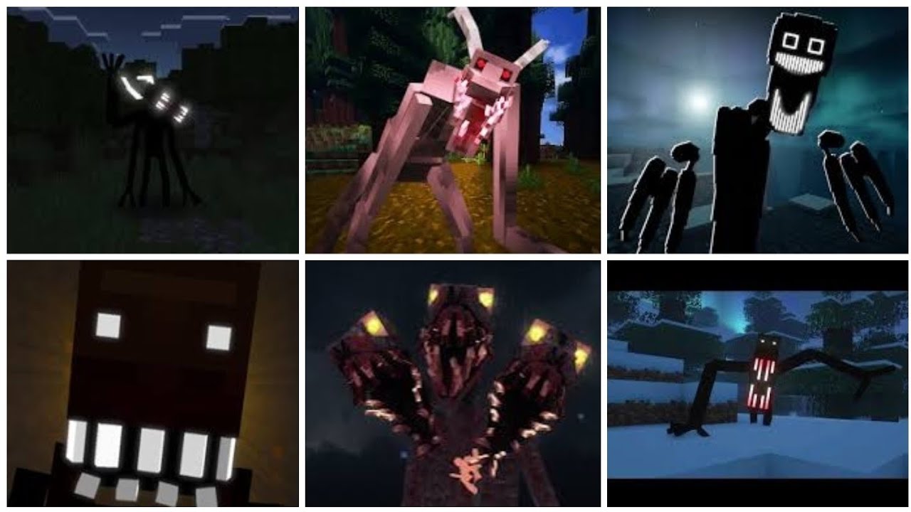 TOP 6 Horror Addons Minecraft PE 1.21 - YouTube
