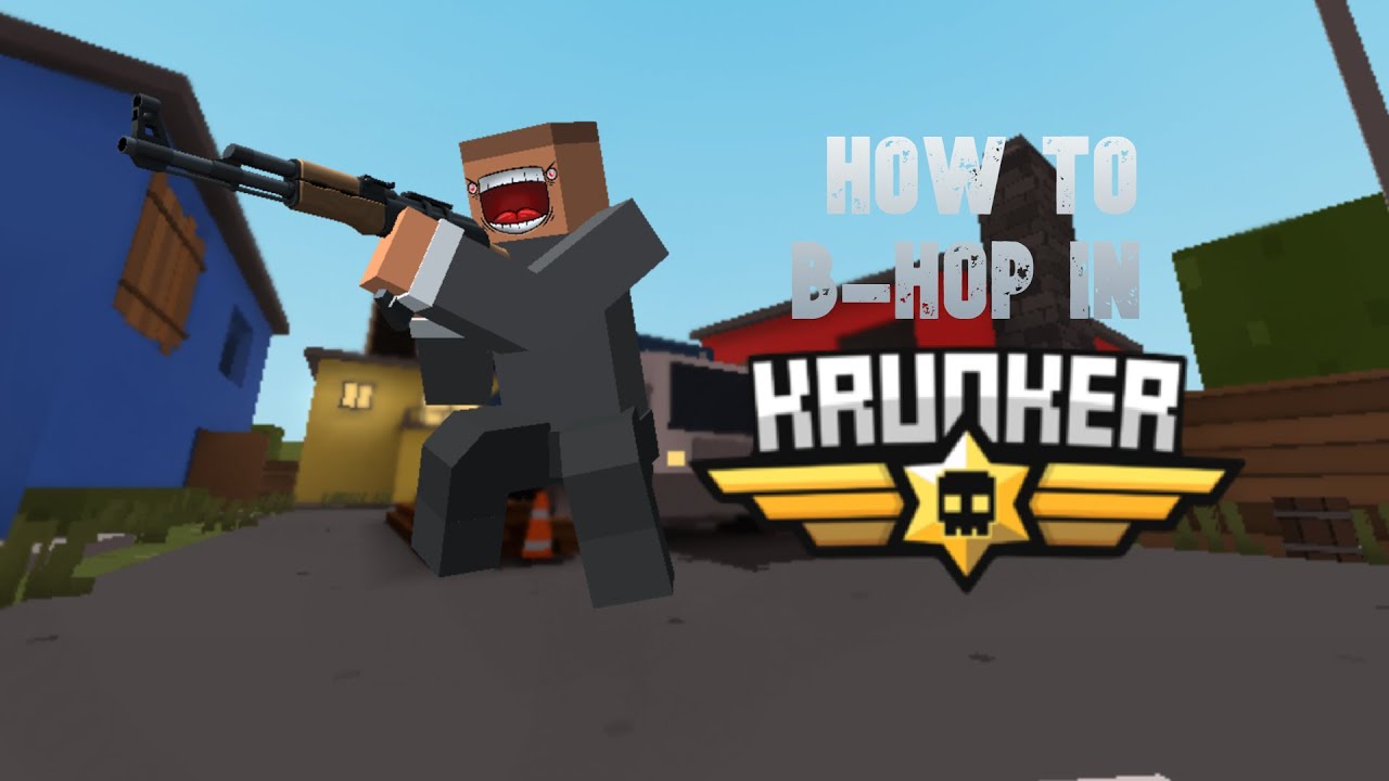 How to B-Hop in Krunker | Krunker for Dummies Ep 1 | Beginners Guide ...