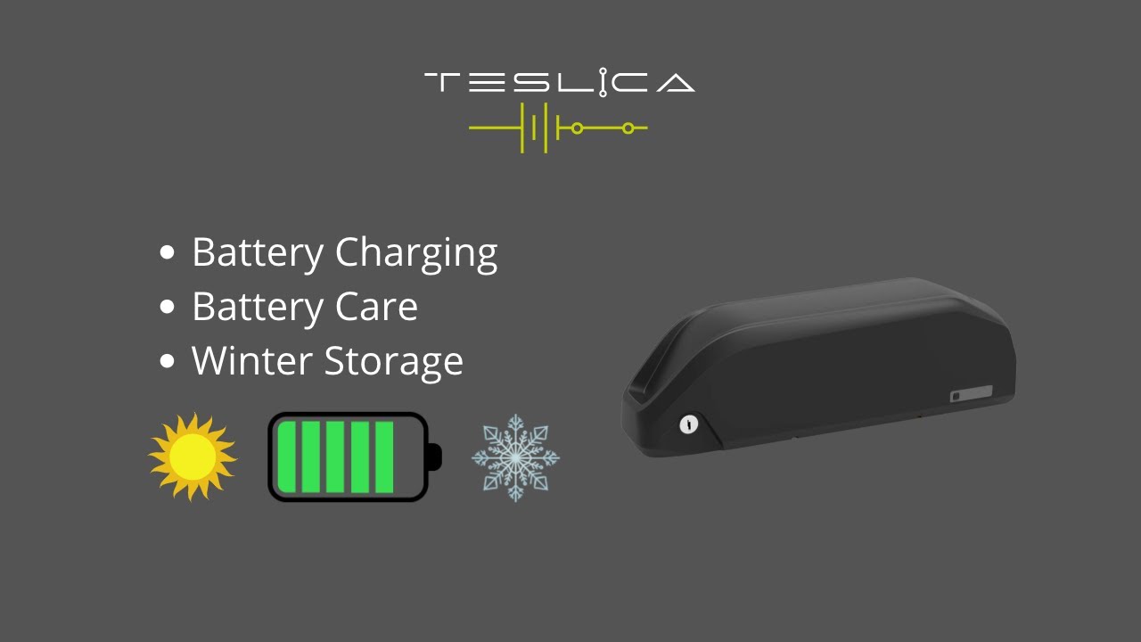 Inspire Mini N1H eBike Battery Charging, Care, and Storage - YouTube