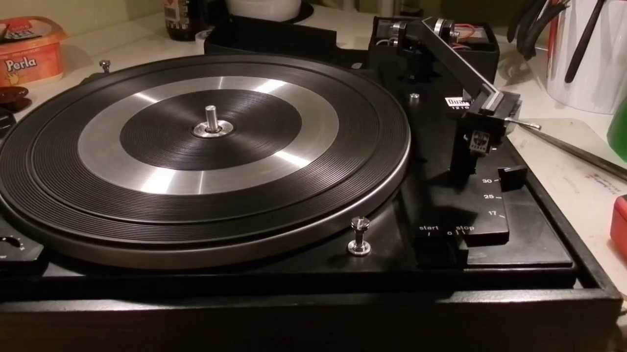 Dual CS 1210 test return - YouTube