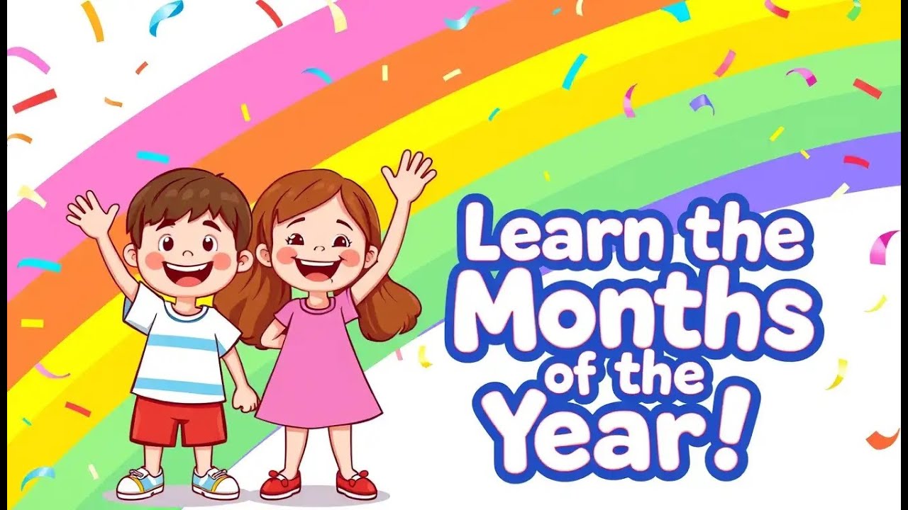 “Learn 12 Months of the Year Song for Kids | Fun & Easy Learning Video ...
