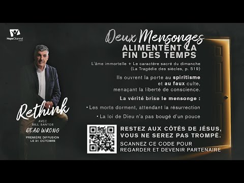 Deux mensonges alimentent la fin des temps - Rethink | Fenêtre d'espoir