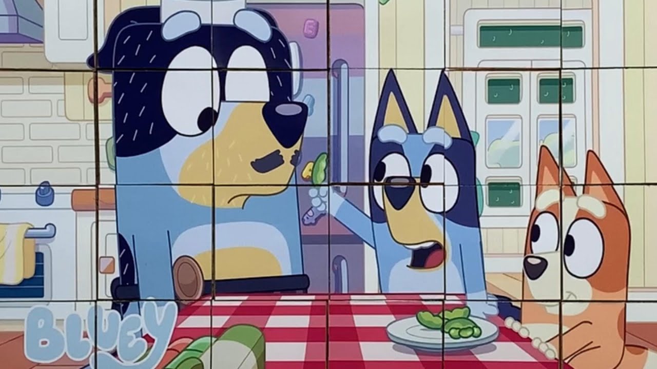 Bonjour! | Pavlova | Bluey | Puzzle for kids and for fun | Puzzle ...