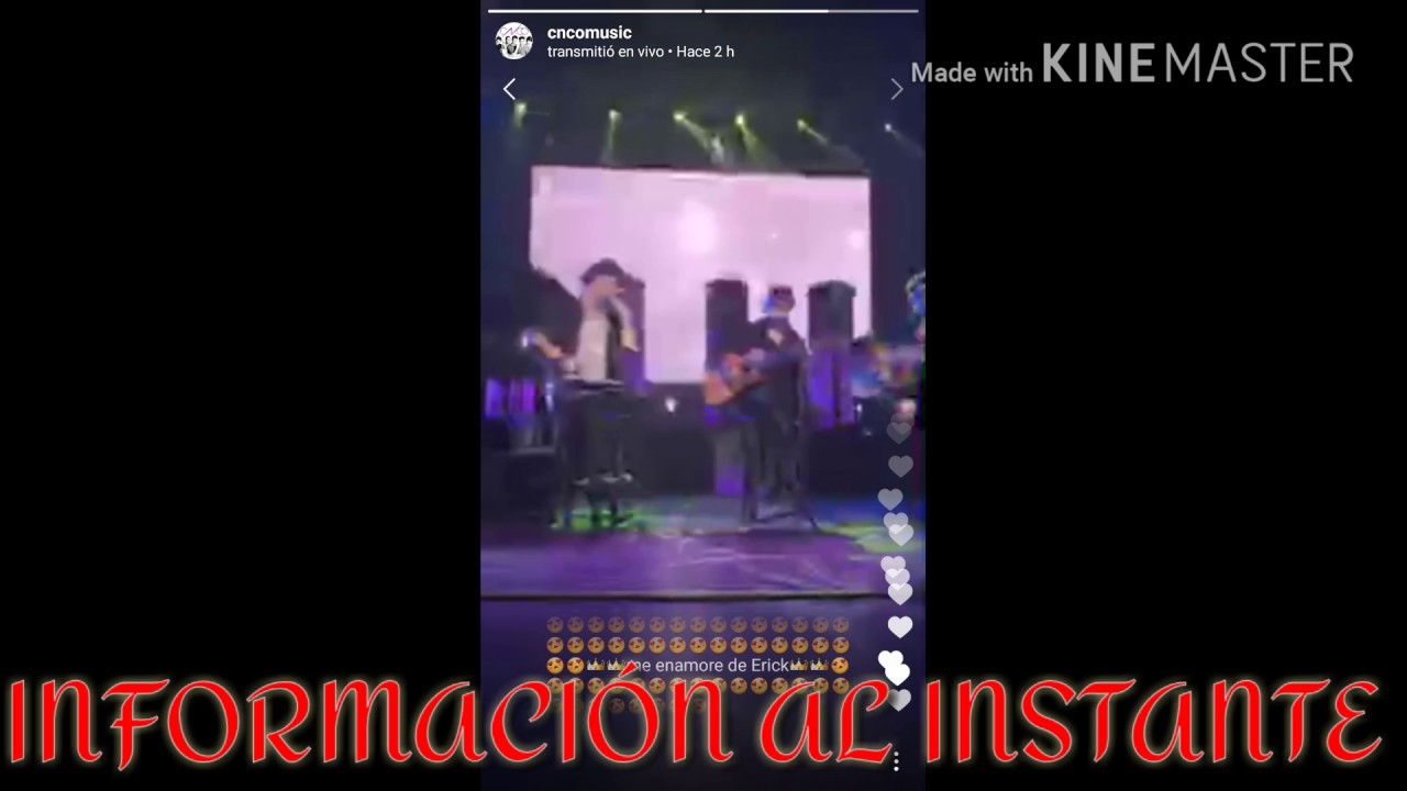 CNCO Instagram Live - YouTube