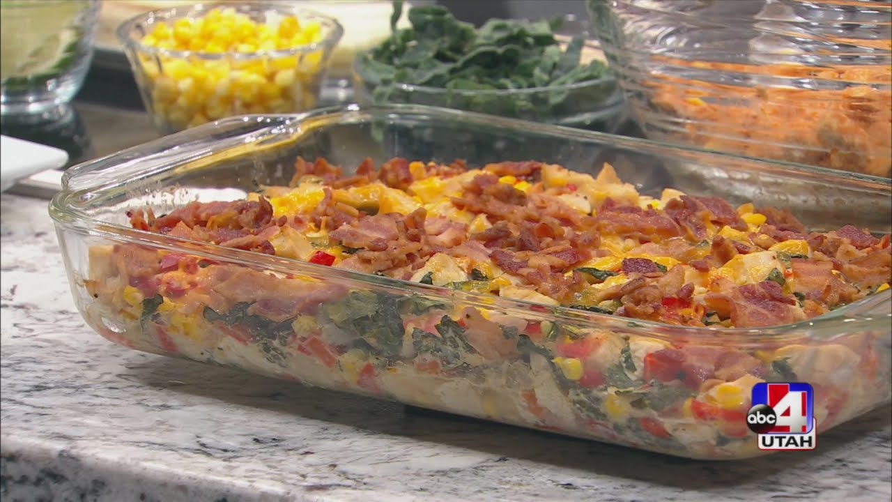 Confetti Chicken Casserole - YouTube