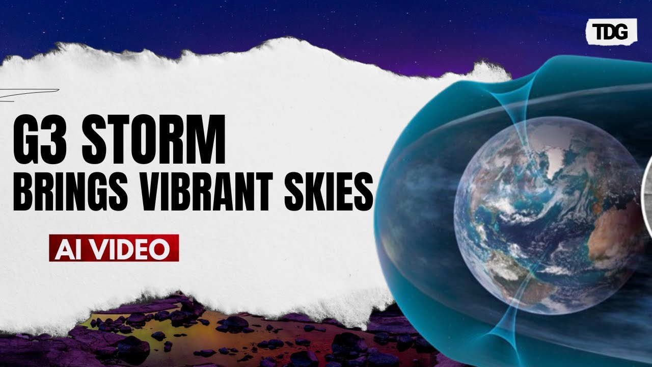 Northern Lights Alert: NOAA predicts strong G3 geomagnetic storm - YouTube