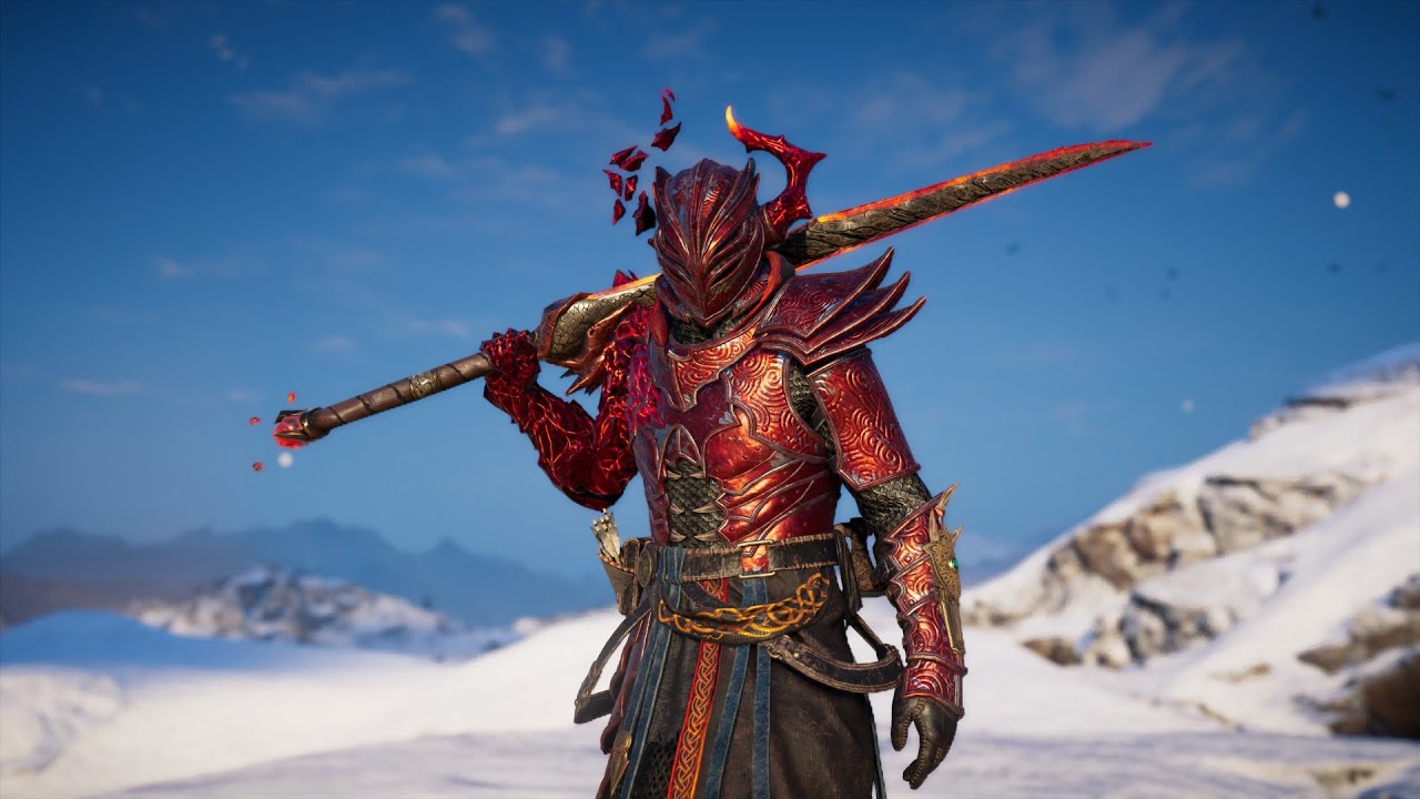 Assassin's Creed Valhalla - Dragon Knight and Lunar Sets Showcase - YouTube