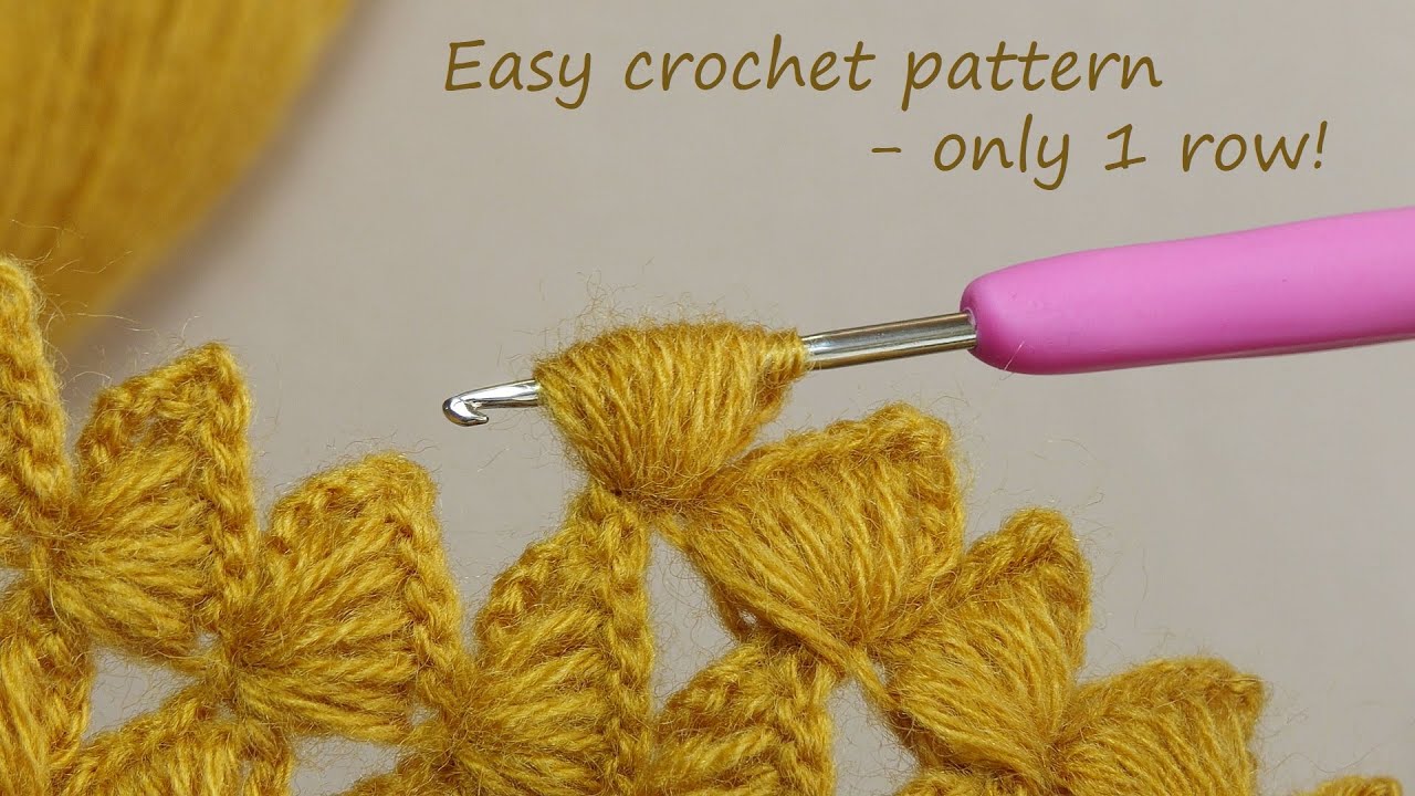 The MOST BEAUTIFUL and UNIQUE Crochet Pattern You've Ever Seen! Easy ...