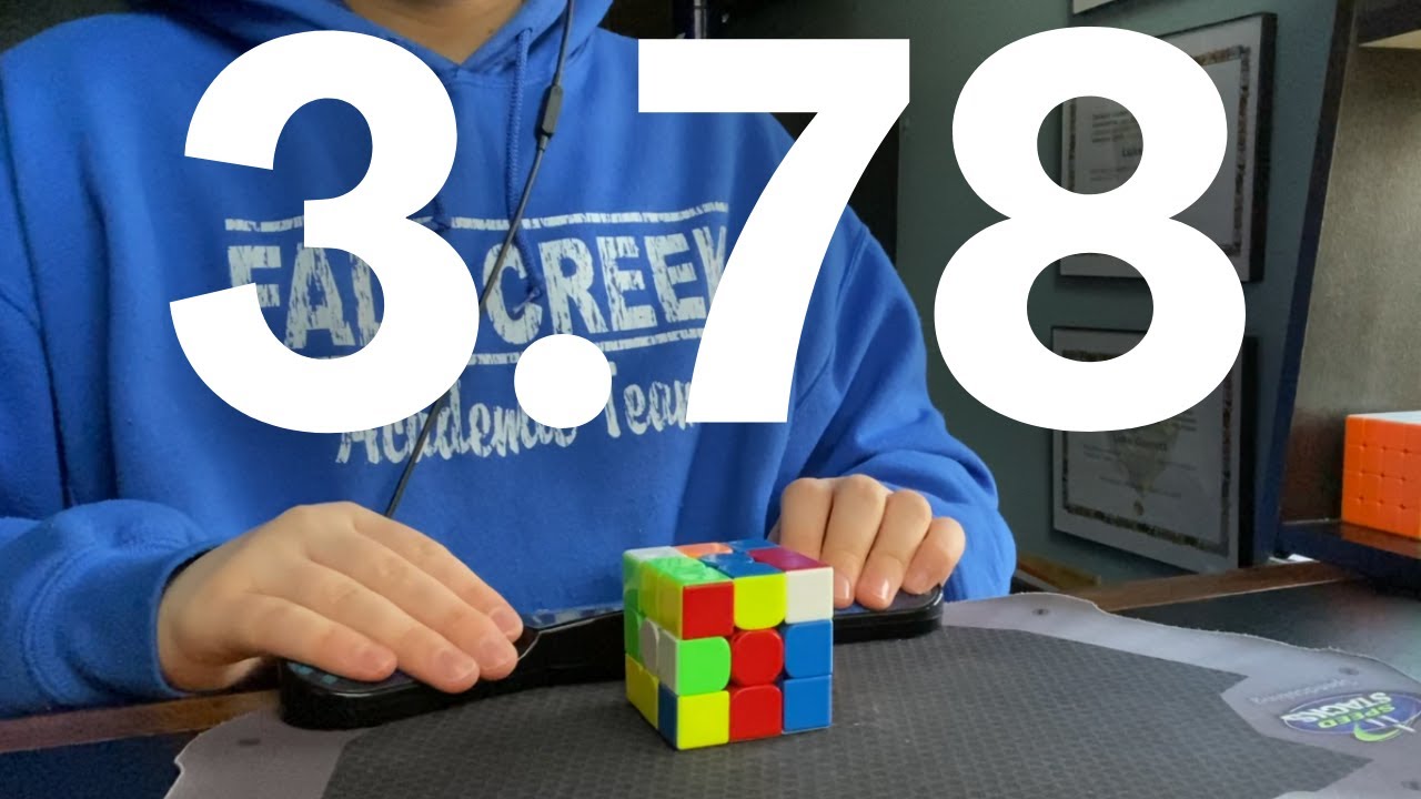 3.78 Rubik’s Cube Solve! Thursday Threes #16 - YouTube