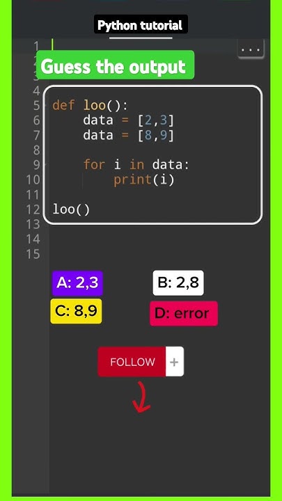 Python Tutorial Pythonprogramming Viral Coding Programmingquiz Youtubeshorts Pythonquiz