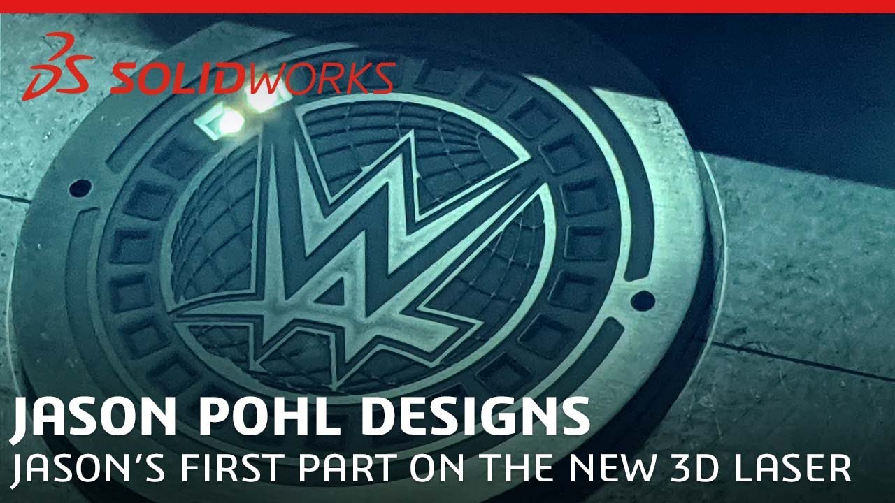 Jason Pohl Designs - Jason’s First Part on the New 3D Laser - YouTube