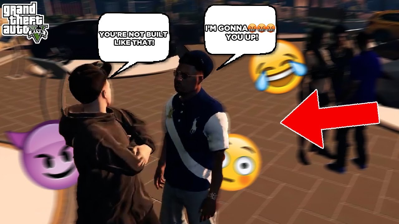 THIS NIGERIAN UNCLE HAD TO BEAT UP A SH*T TALKER IN GTA RP (DBE WORLD ...