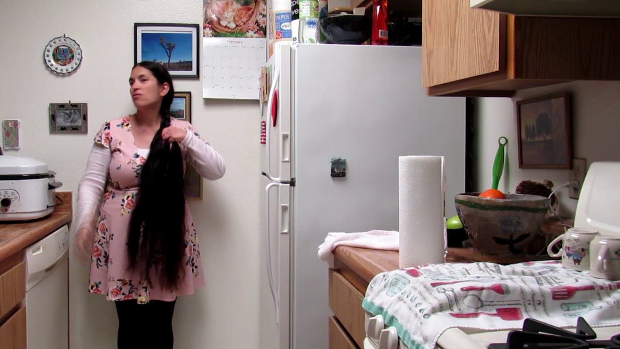 Braiding Long Hair In Speed Motion - YouTube