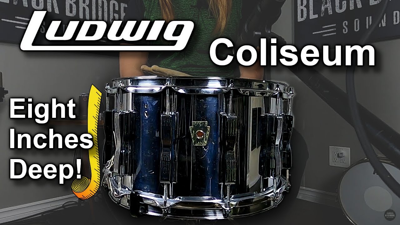 Ludwig Coliseum Snare Drum Review | A Hidden Gem for Drummers (14" x 8 ...