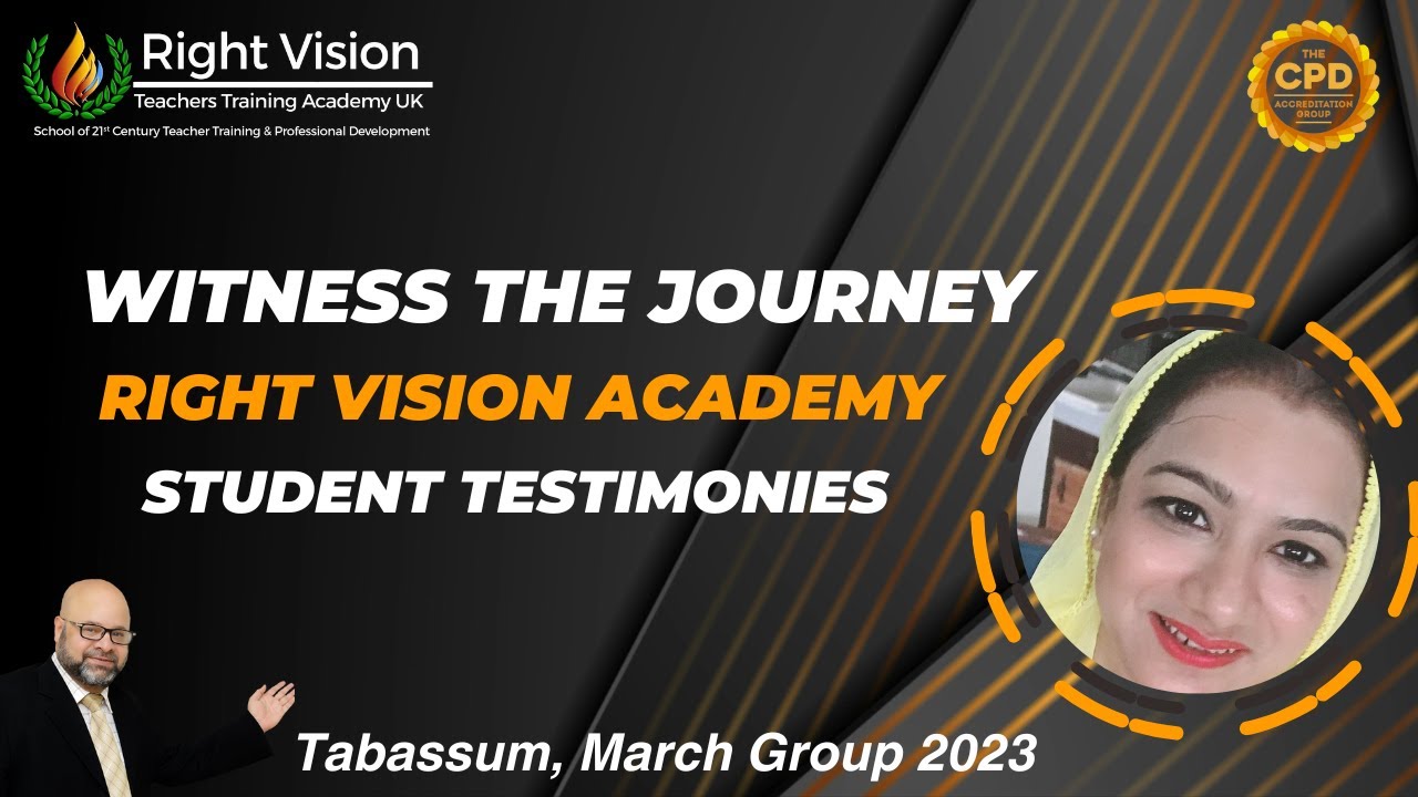 Expanding Horizons | Right Vision Academy | Tabassum's Educational ...