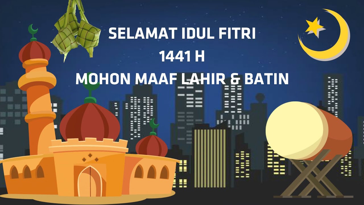 Membuat Video Animasi Ucapan Lebaran Motion Graphics Dengan Filmora ...