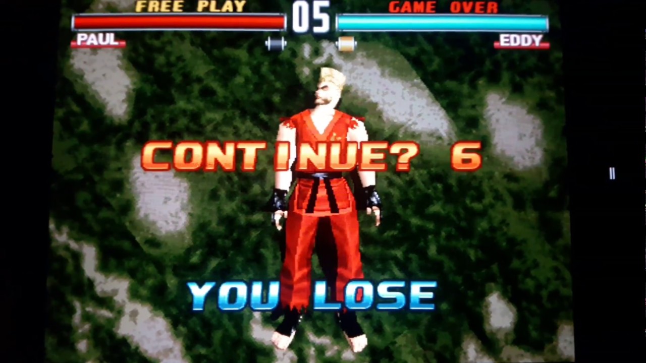Tekken 3 with Game over sound effect - YouTube