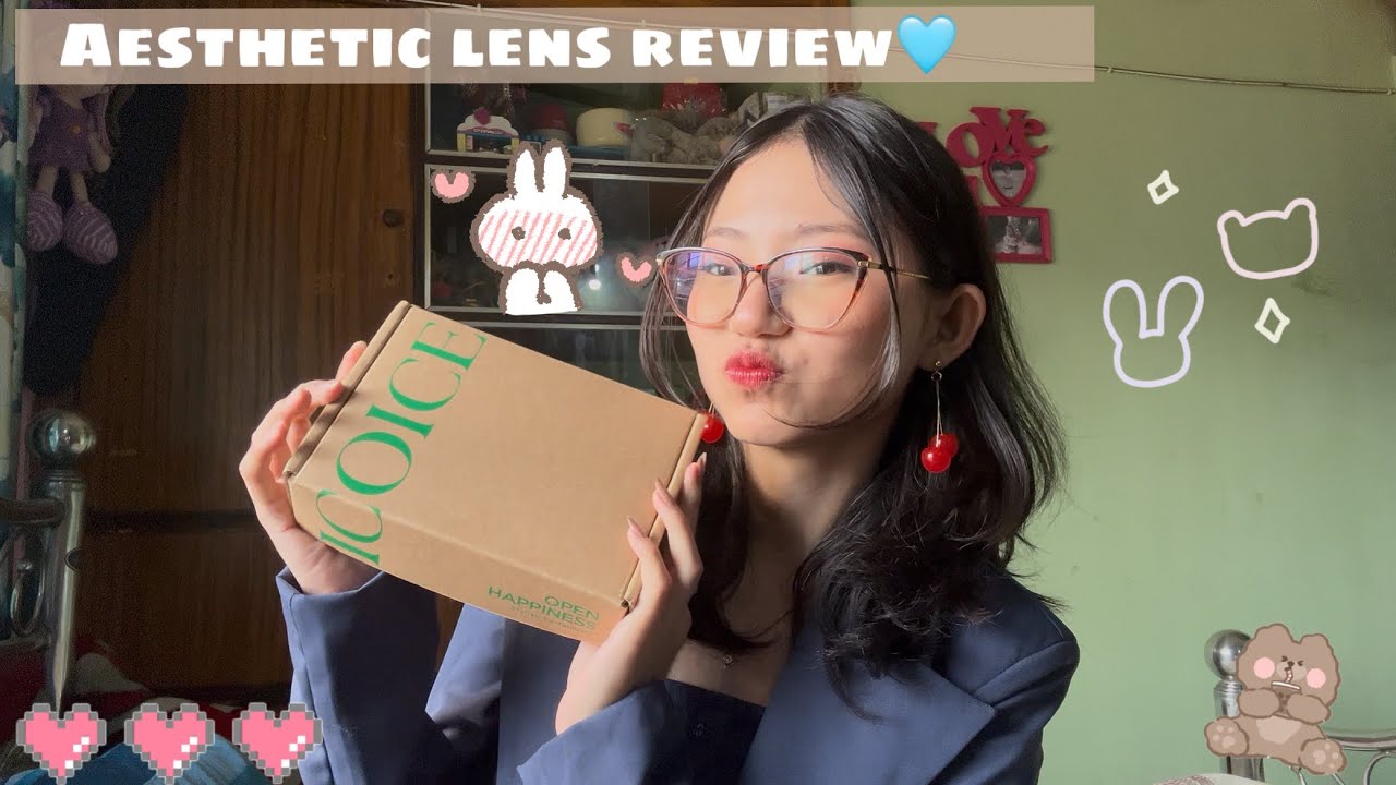 Lens review | ICOICE | Aesthetic lenses | - YouTube