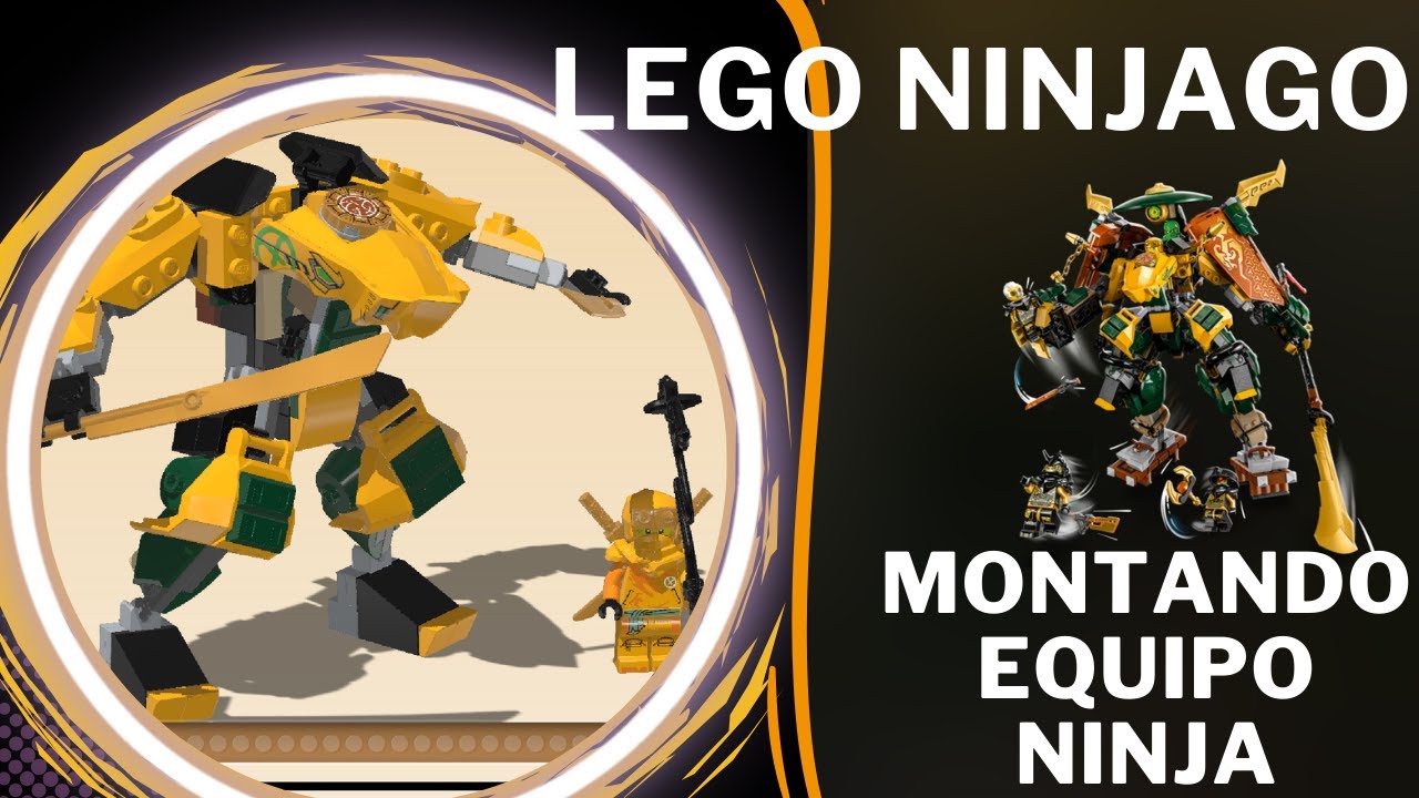 LEGO Ninjago: Montando Equipo Ninja de Lloyd y Arin en LEGO Builder ...
