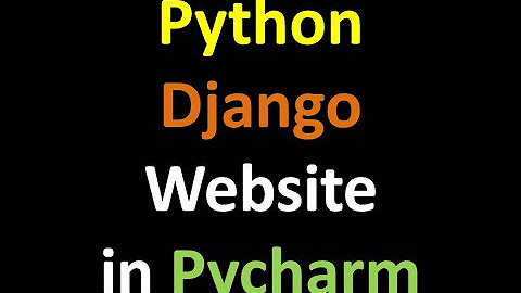 Python django tutorial - YouTube