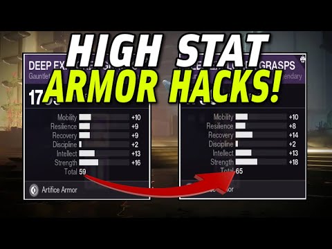 The HIGH STAT ARMOR Hacks that Bungie DOES NOT Want You To Know About ...