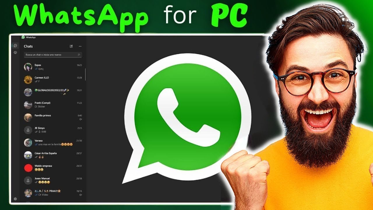 How to Download and Install WHATSAPP in PC or Laptop - YouTube
