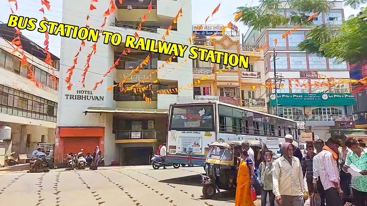 Bus Station To Railway Station By Pass Shortcut Dahod | Full Tour - YouTube
