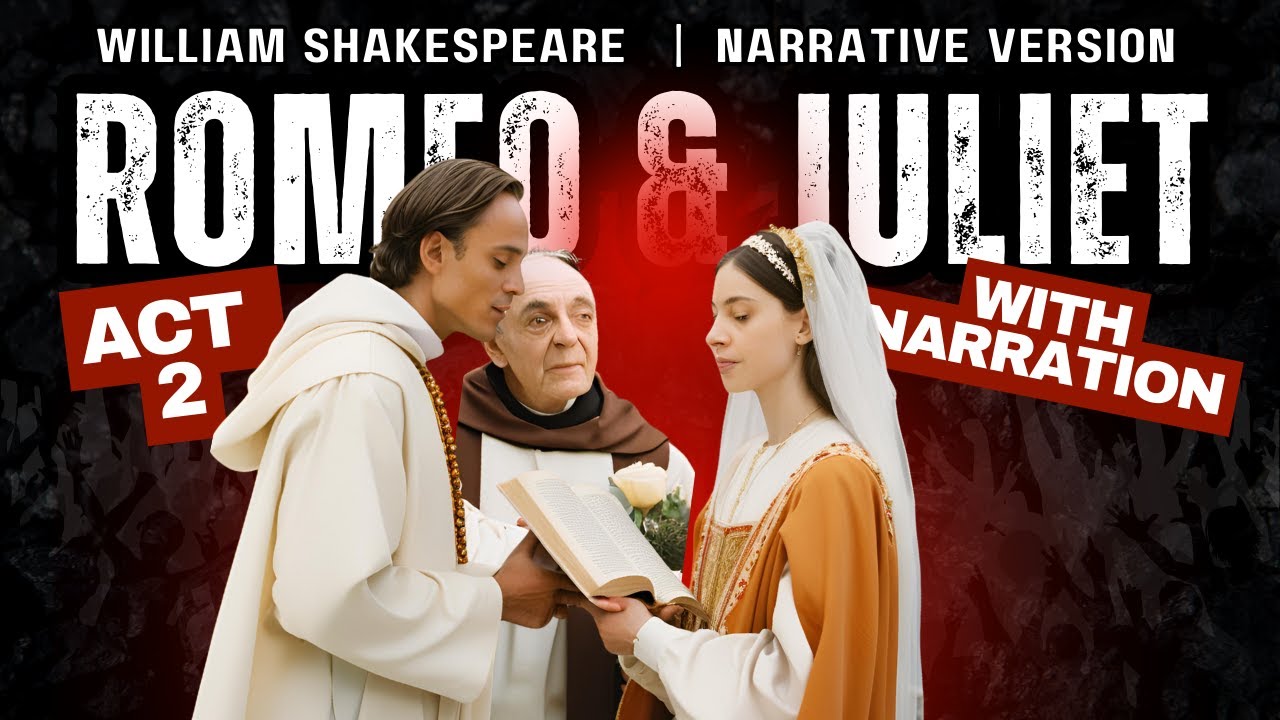 Romeo and Juliet Act 2 | Narrative Retelling with Pictures & Read-Aloud ...