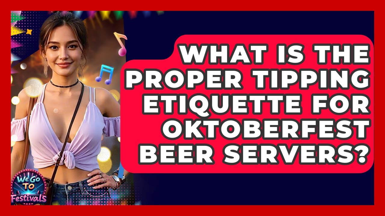 What Is The Proper Tipping Etiquette For Oktoberfest Beer Servers? - We ...