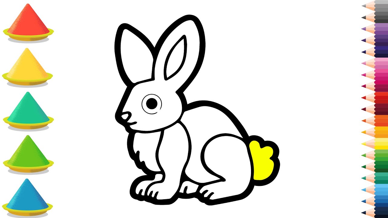 How to Draw a Rabbit | Step by Step - YouTube