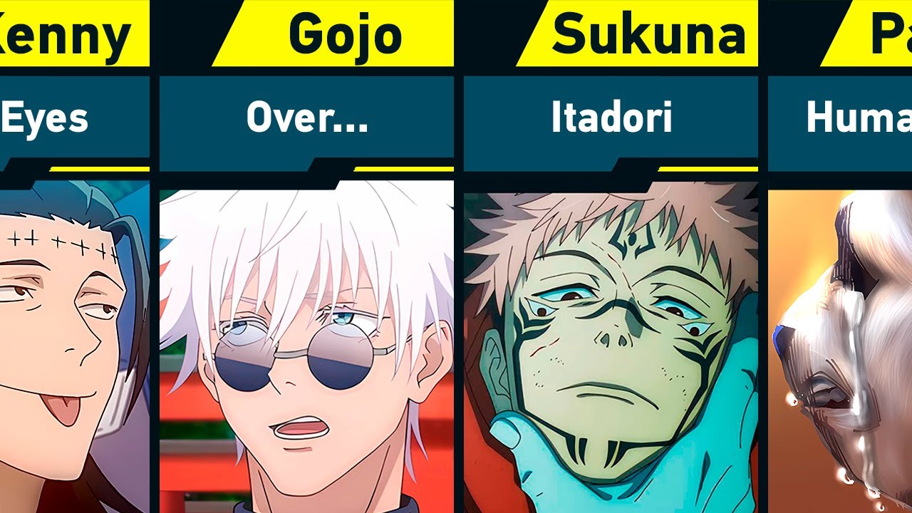 Weaknesses of Jujutsu Kaisen Characters - YouTube