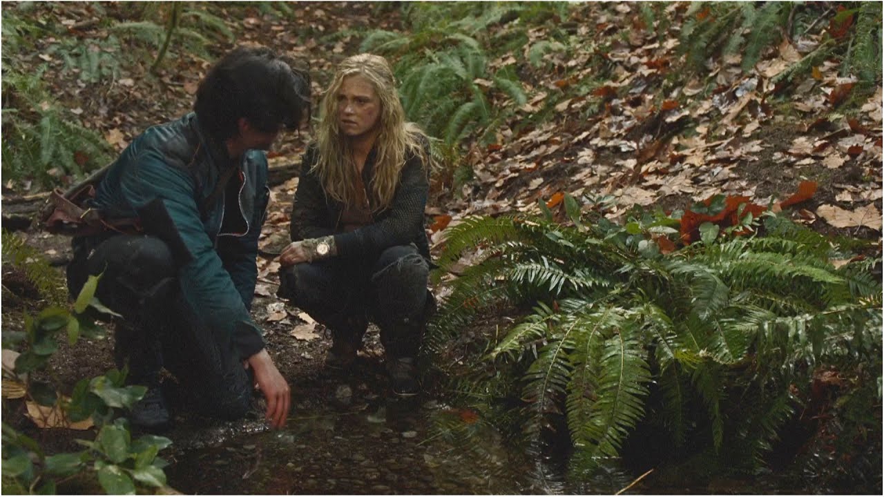 The 100 1x12: Finn tells Clarke he's in love with her [1080p+Logoless ...