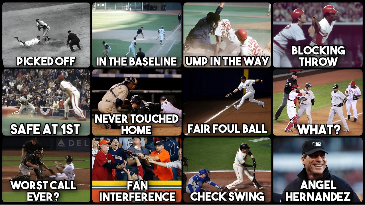 MLB's Most Controversial Calls Explained Part 2 - YouTube