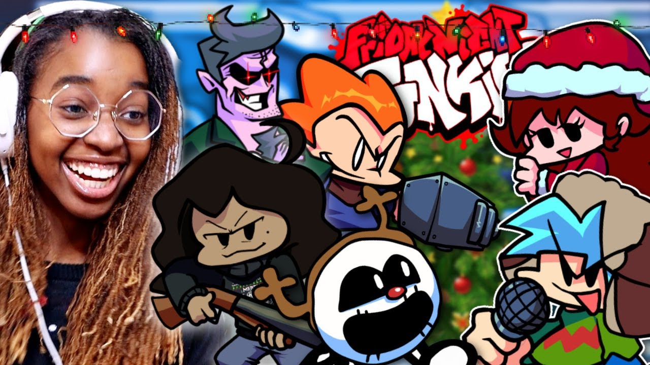 CHRISTMAS VIBING! | Friday Night Funkin' Holiday Mod Full Week 1 - YouTube