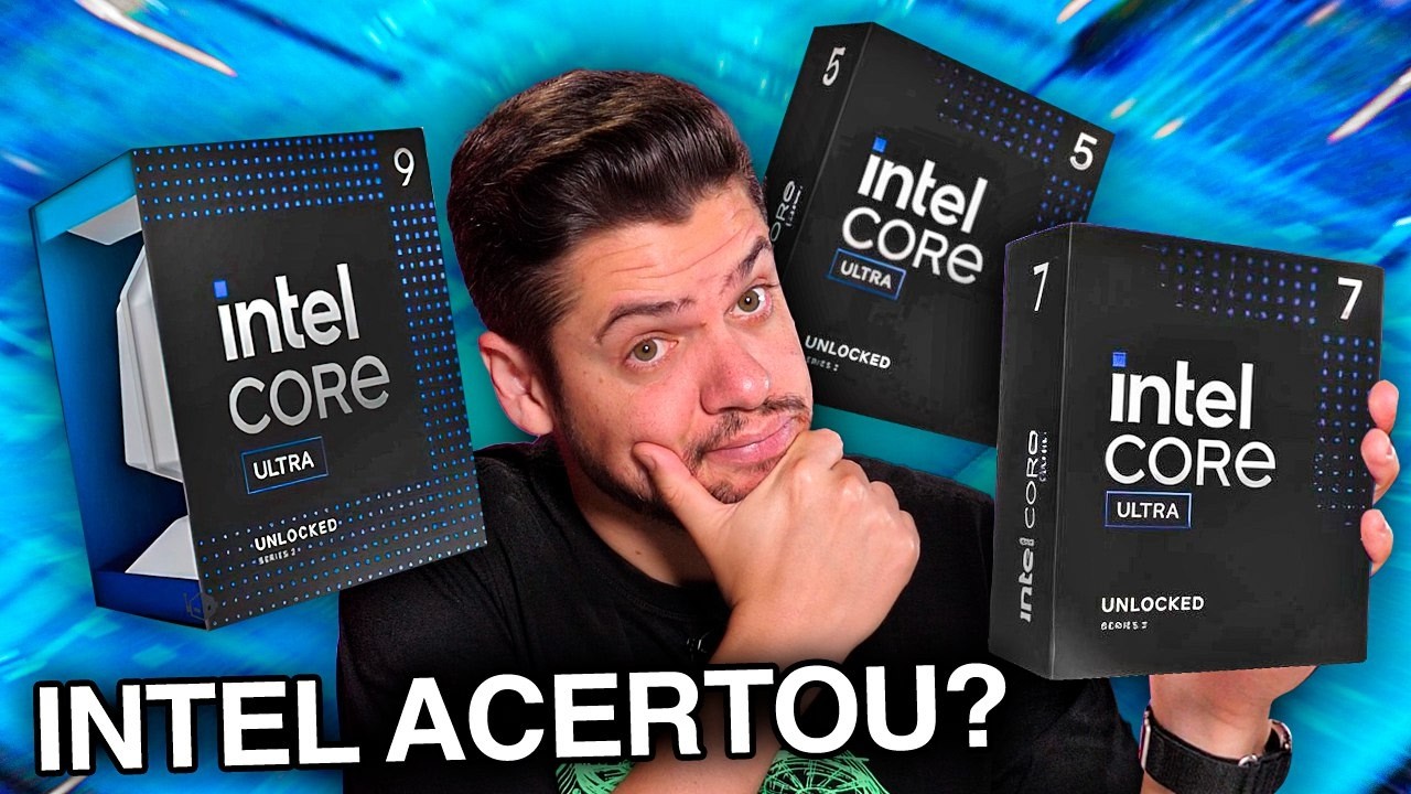 LANÇAMENTO dos INTEL CORE ULTRA 200K pra PC: QUAIS as NOVIDADES e a ...
