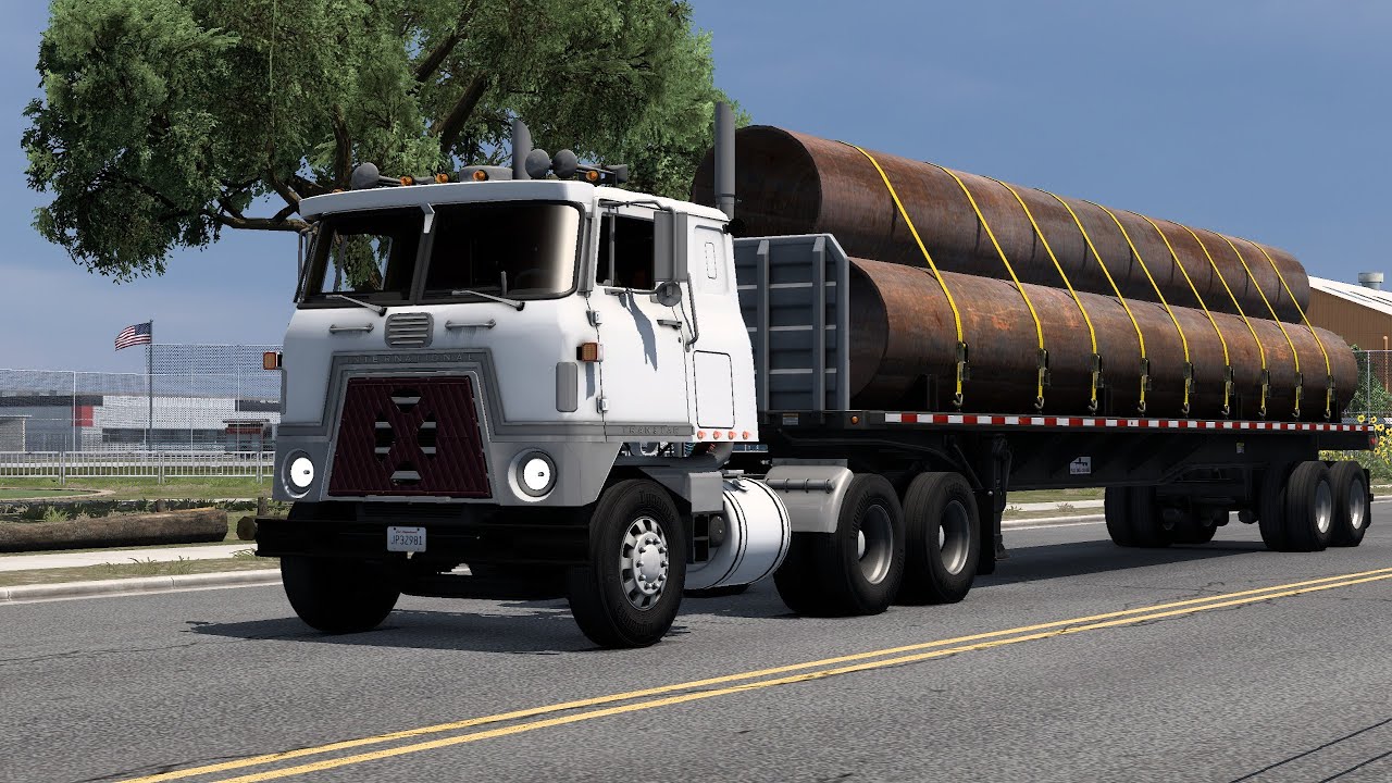International Transtar 4070A City Haul | Large Tubes | ATS-Fan - YouTube