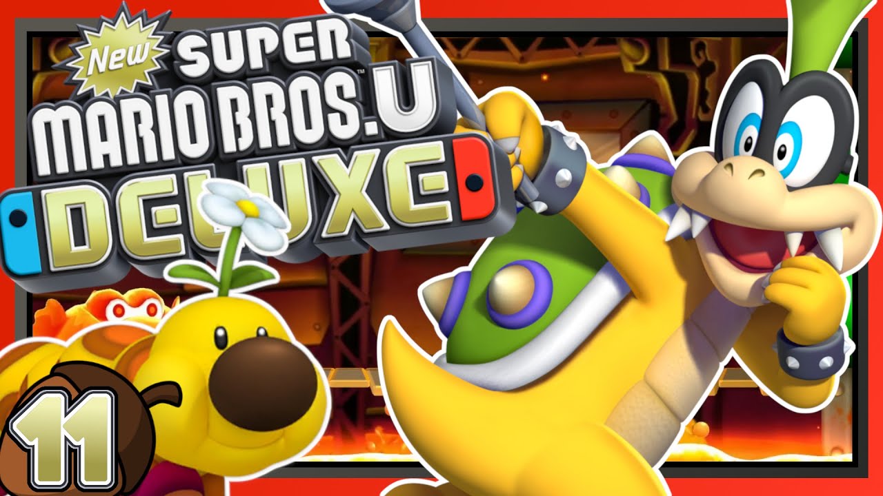 Jetzt wird es verückt mit Iggy!🌰 | New Super Mario Bros.U Deluxe | #11 ...