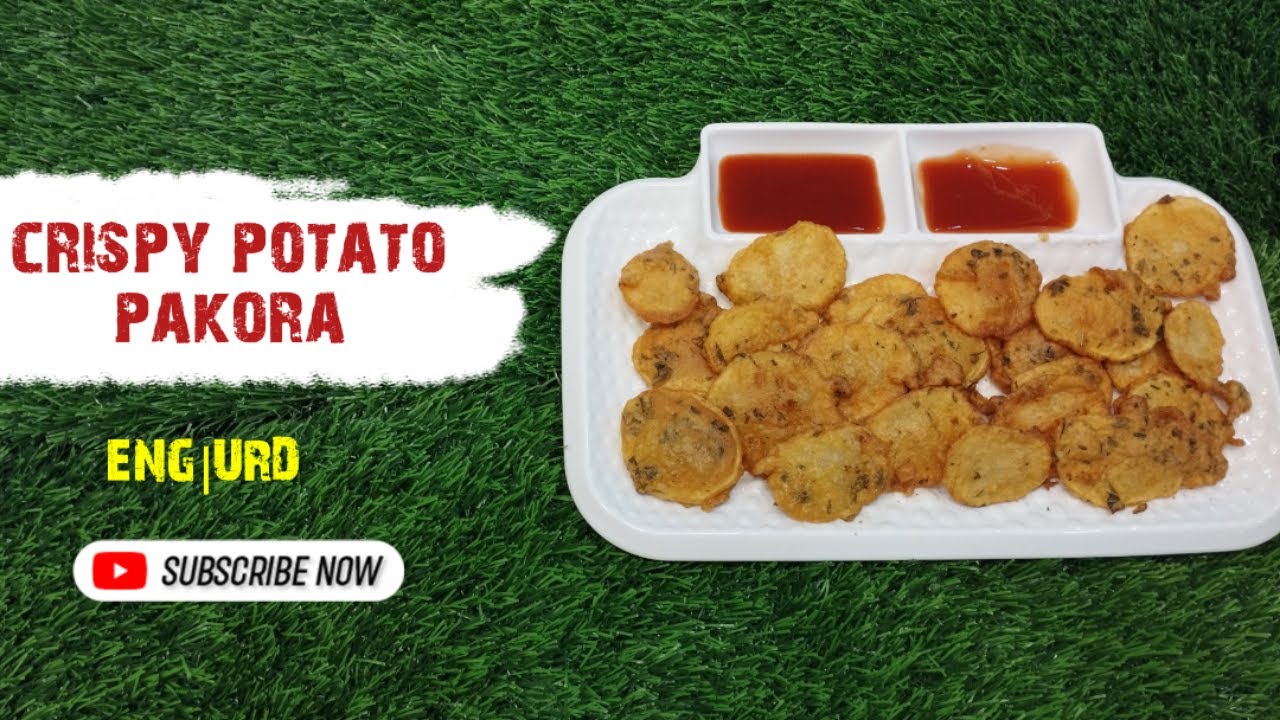 Crispy Potato Pakora Recipe | Perfect Tea-Time Snack - YouTube