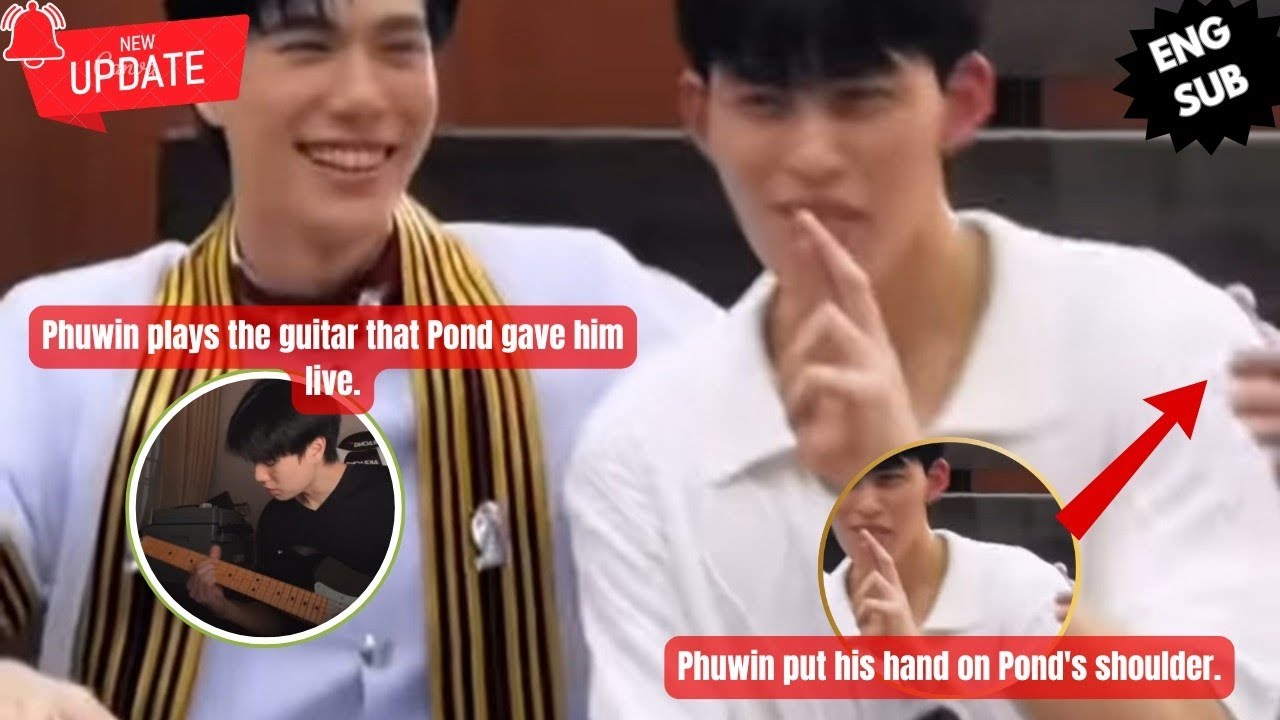 On the day of Phuwin's graduation,his right person was by his side and ...