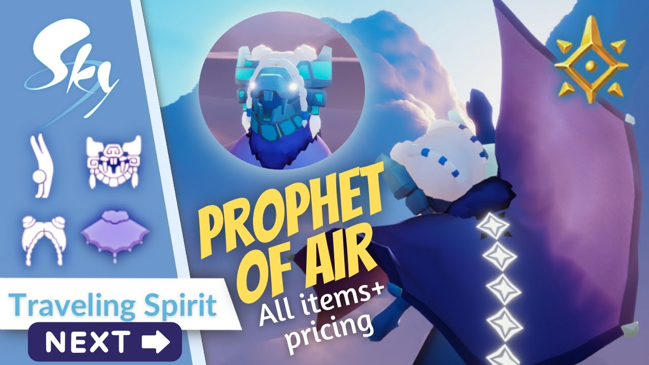 Prophet of Air - PRICES - Braided Hair, Fanged Bat Mask, Dappled Cape ...